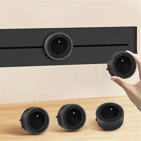 Power Track Socket Aluminum Flexible Modular Power Rail Plug Wall Track