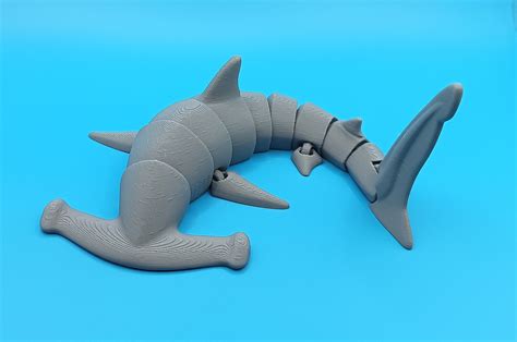 Articulated Hammerhead Shark Etsy