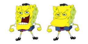 SpongeBob Patrick In Heels Cursor Custom Cursor