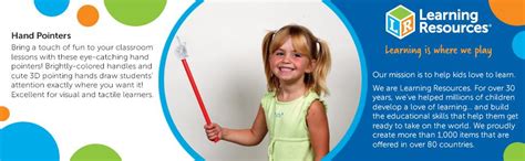 Learning Resources Hand Pointers Set Of 3 Office Products