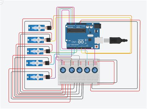 GitHub Wafaa Almadhoun Control 5 Servo Motors Using Arduino UNO R3 1 Servo Motor Rotate 90