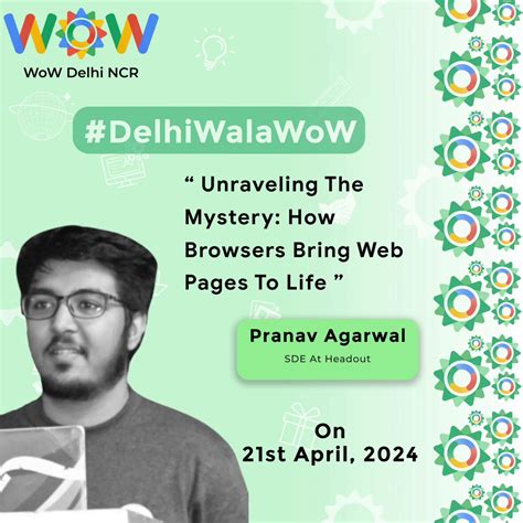 Pranav Agarwal On Linkedin Gdscwowdelhi Webdevelopment Techtalks