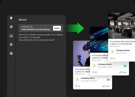 Widget De Linkedin Inserte El Feed De Linkedin En Su Sitio Web