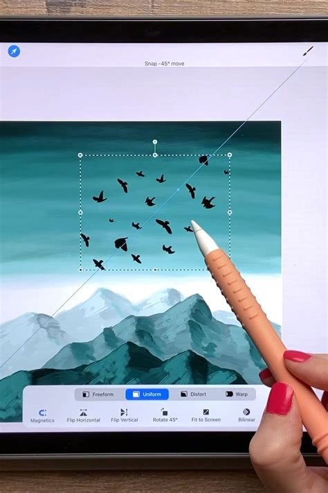 Acrylic Landscapes In Procreate Free Acrylic Procreate Brushes And Stamps Video Digital