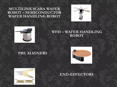 Multilink Scara Semiconductor Pre Aligner End Effectors Wafer Handling