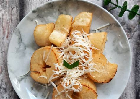 Resep Singkong Keju Merekah Oleh Ratna Putri Cookpad