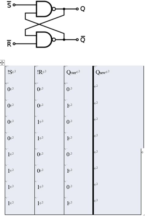 Solved A For The Circuit Shown Below Complete The Truth Chegg Com