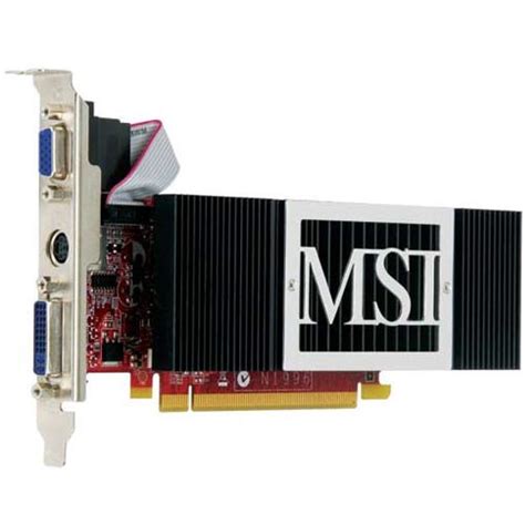 MSI NVIDIA GeForce 8400 GS 512MB GDDR2 Video Graphics Card NX8400GS ...