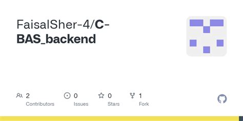 Github Faisalsher 4c Basbackend