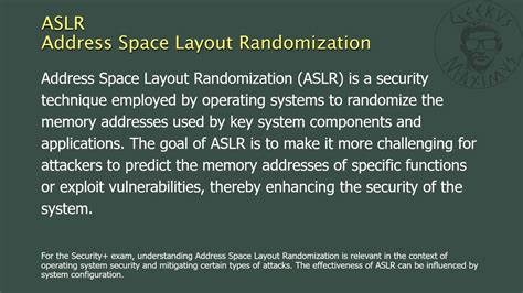 Aslr Address Space Layout Randomization Youtube