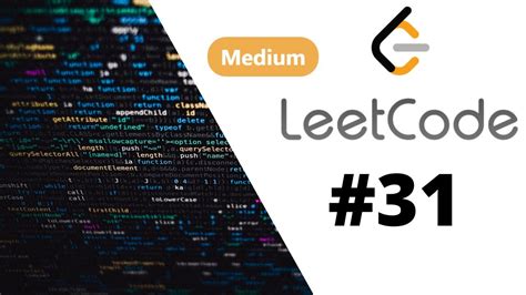 Java Leetcode 31 Next Permutation Array 11 Youtube