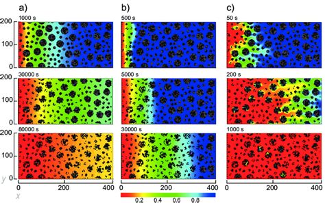 Mineral Dissolution In A Complex Structure With Randomly Distributed Download Scientific