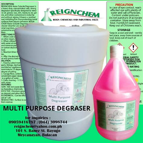 Multi Purpose Degreaser Furniture And Home Living Cleaning And Homecare Supplies Cleaning Tools