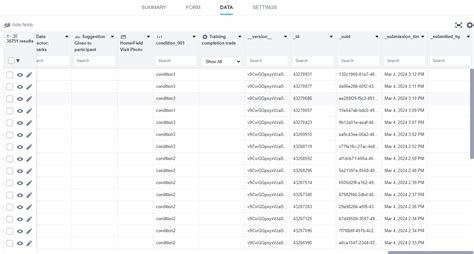 Submission Hitting Anonymously Data Management Kobotoolbox