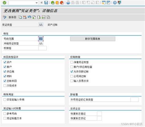 Sap S4 Fi后台详细配置教程 Part3 （财务凭证相关配置篇）sap凭证类型配置 Csdn博客