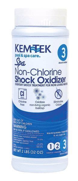 Kem Tek Non Chlorine Spa Shock 2 Lb For Sale From United States