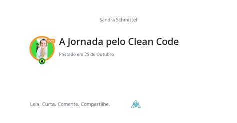 A Jornada Pelo Clean Code