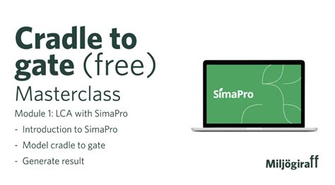 Learn Lca And Simapro E Learning Simapro