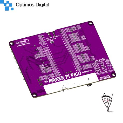 Maker Pi Pico Includes Raspberry Pi Pico Soldered On Board