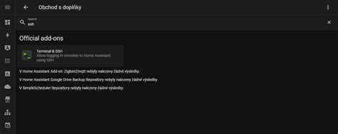 Not Visible Icon And More Issue Hassio Addons Addon Ssh GitHub