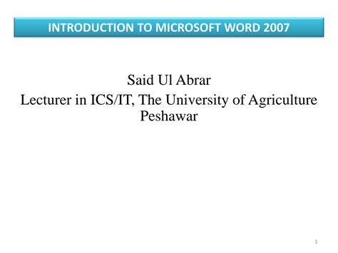 SOLUTION Introduction To Ict Lecture 8 Studypool