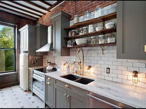 Кухня в стиле лофт: 100 идей для дизайна и декора