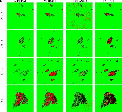 Burned Area Mapping In The North American Boreal Forest Using Terra Modis Ltdr 20012011 A