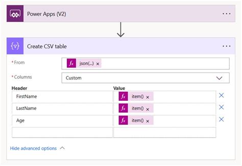 Power Apps Automate Export Collection To Excel Csv