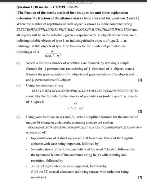 Solved Question Marks ﻿compulsory The Fraction Of The