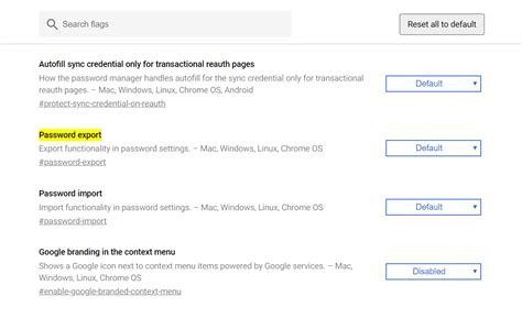 Google Chrome Allows Users To Export Their Saved Passwords Eyerys