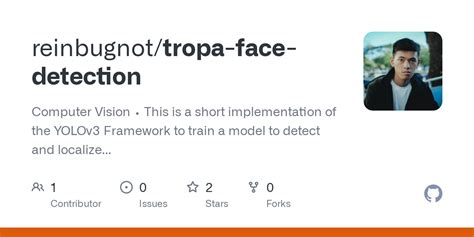 GitHub Reinbugnot Tropa Face Detection Computer Vision This Is A Short Implementation Of
