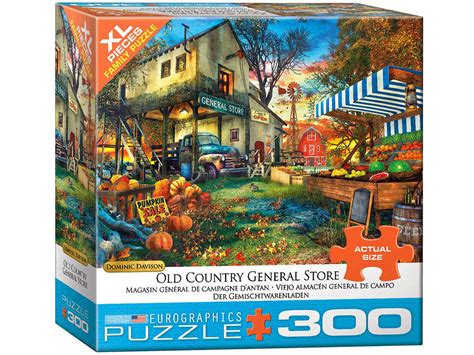 Eurographics 300pc Xl Country Store Davidson Jigsaw Puzzle