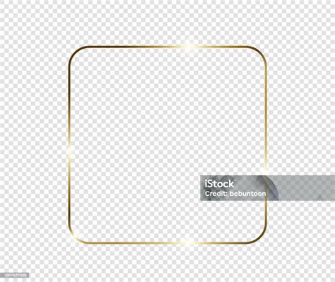 투명한 배경에 고립된 그림자가 있는 골드 빛나는 빛나는 프레임 골든 럭셔리 빈티지 사실적인 직사각형 테두리 일러스트레이션 벡터 0명에 대한 스톡 벡터 아트 및 기타 이미지