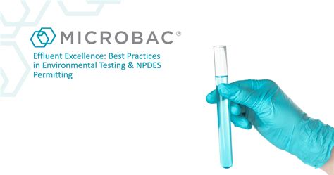Effluent Excellence Best Practices In Environmental Testing And Npdes