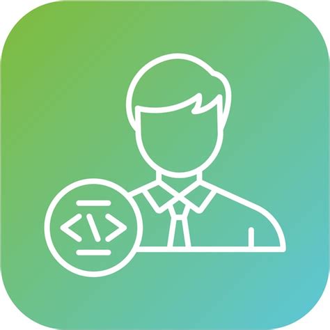 premium vector vector design programmer icon style