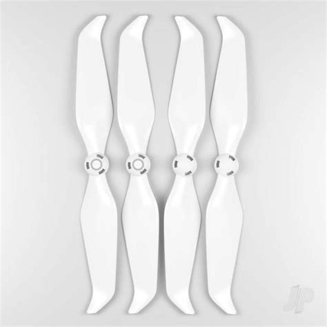 Master Airscrew 95x57 Stealth Prop Set X4 White Dji Phantom 4 Rc Drone