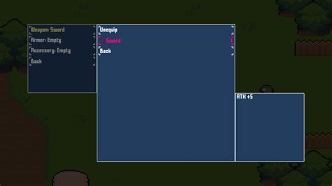 26 Menu Screens Rpg Editor Ork Framework