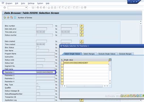 Sap S4 How To Get Stuck Idoc Number In Sm58 Queue Via Transaction Id