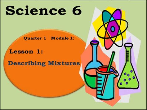 Mixtures Science Grade 6 Pptx