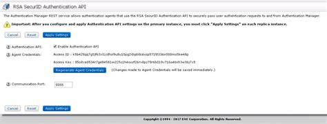 How To Set Up The Rest Rsa Securid Authentication Api For