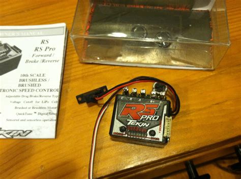 Tekin RS PRO Brushless Speed Control Like New R C Tech Forums