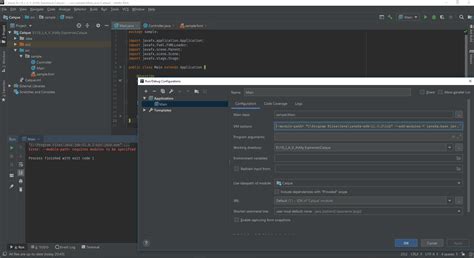 java intellij idea требует указания модулей но я их уже указывал