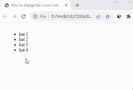 CSS How To Add Mouse Pointer Life In Coding
