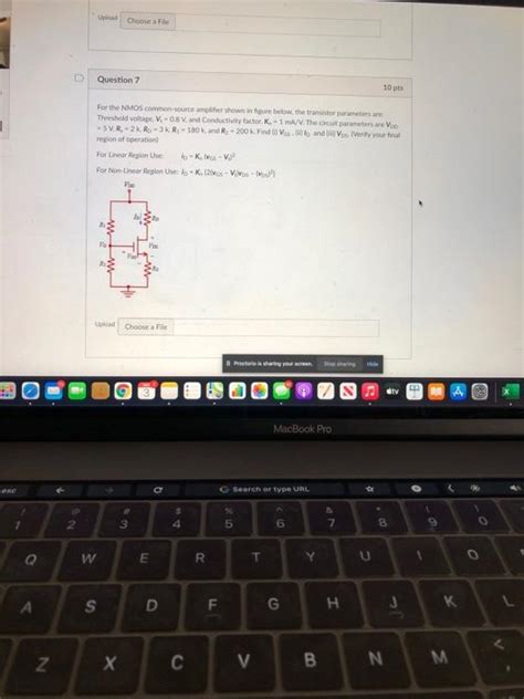 Solved Choose A File Question 7 10 Pts For The NMOS Common Chegg Com
