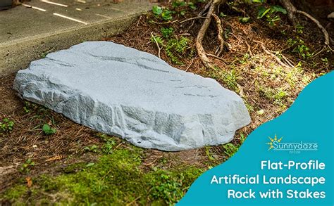 Sunnydaze Polyresin Landscape Fake Rock Cover Lightweight