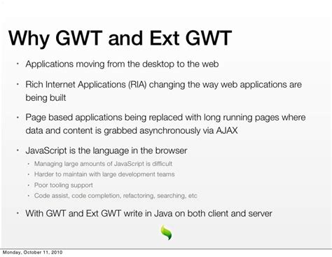 An Introduction To Gwt And Ext Gwt