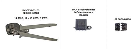 Staubli Ma704 Crimping Pliers Instruction Manual