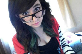 Girl In Glasses Glasses  Wiffle