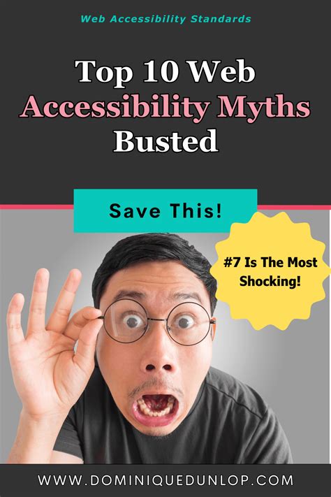 Top 10 Web Accessibility Myths Nonprofits Need To Stop Believing A11y Impact Web