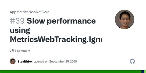 slow performance using metricswebtracking ignoredroutesregexpatterns